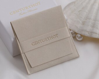 50 Ivory Color Custom Personalized Embossed Logo Printing | Etsy