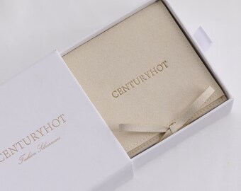 50 ivory color custom personalized embossed logo printing | Etsy