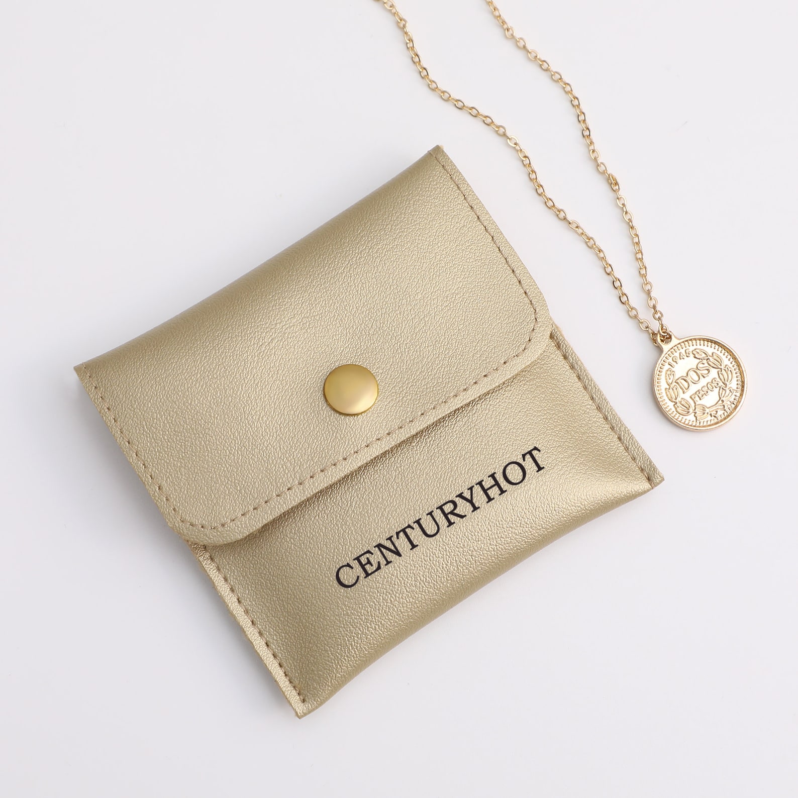 50 Custom Jewelry Packaging Bags Snap Button Bag Custom Logo - Etsy