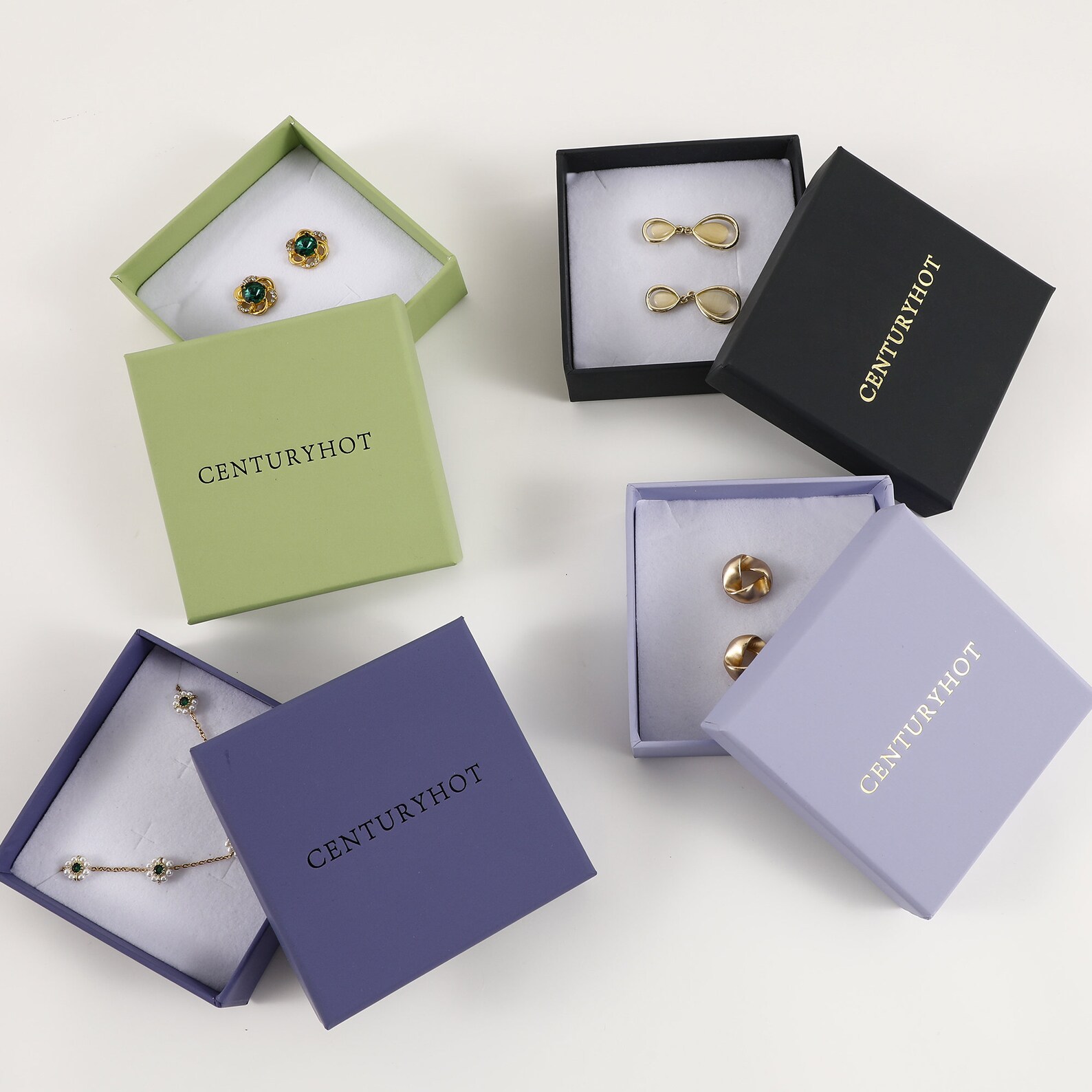 Custom Logo Jewelry Box, Chic Ring/necklace Gift Box - Etsy