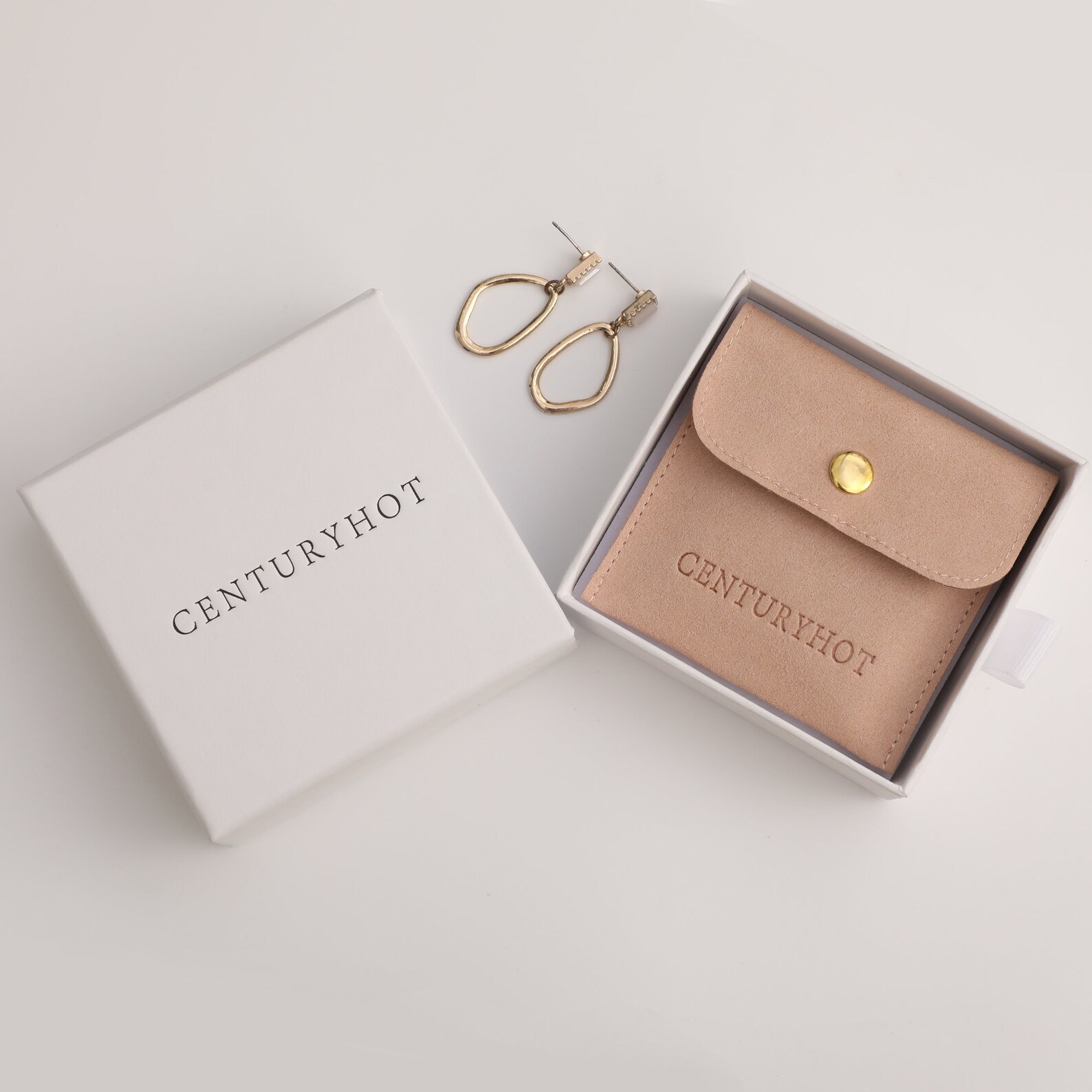 50 Set Custom Jewelry Package Pouch Bag With Insert Card Logo - Etsy