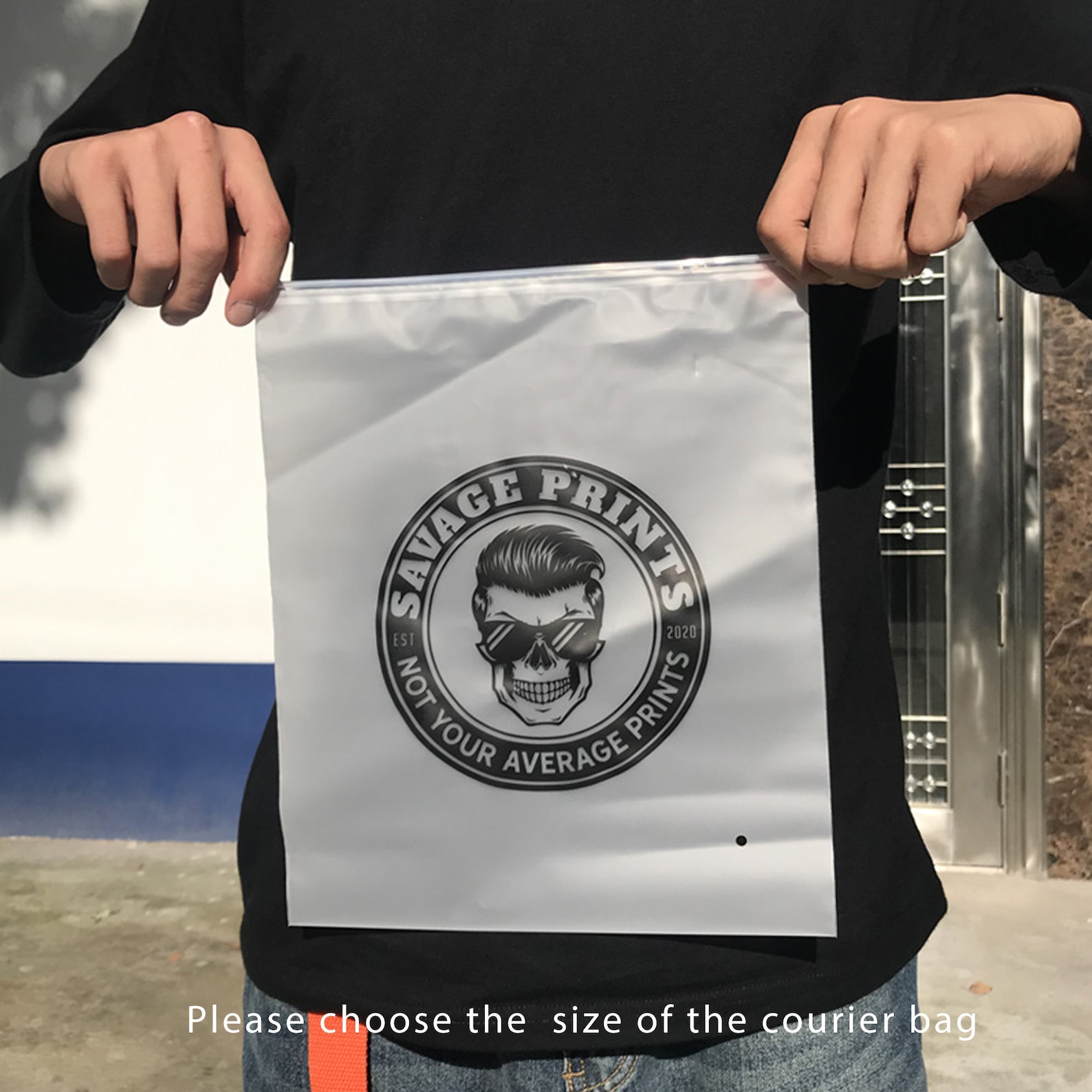 Custom Frosted Plastic Zipper Bag, Logo Print, Mail Bag (100pcs) - Etsy