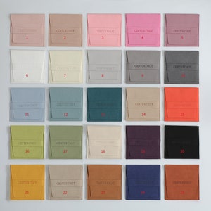 50 ivory color custom personalized embossed logo printing | Etsy