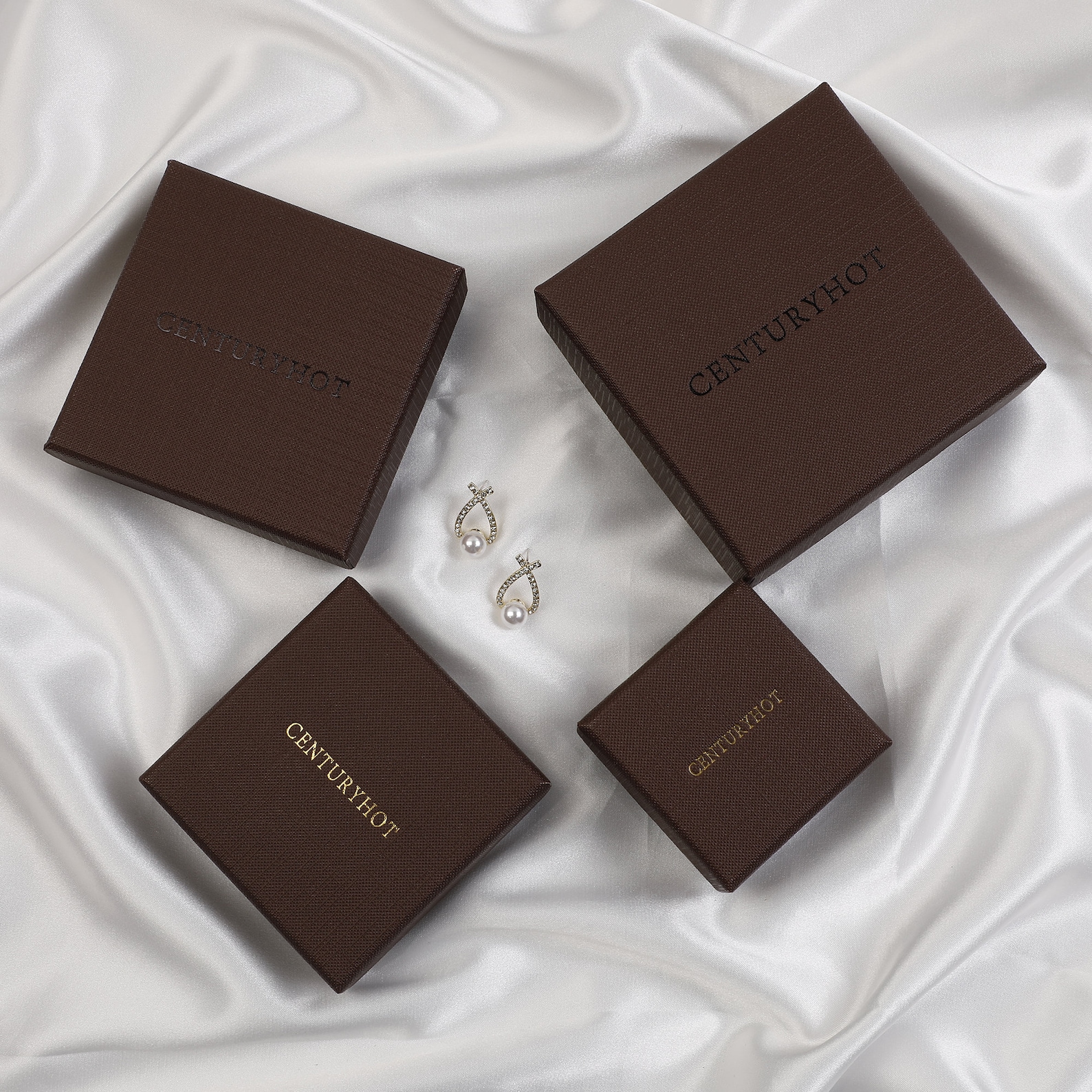 50pcs Boxes Jewelry Packaging Box Snap Lid Box Jewelry Box - Etsy