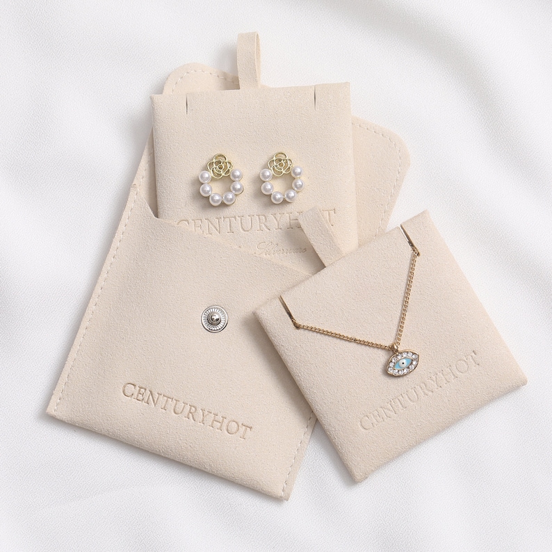 50 Pieces of Ivory Color Bulk per Sonalized Jewelry Packaging - Etsy