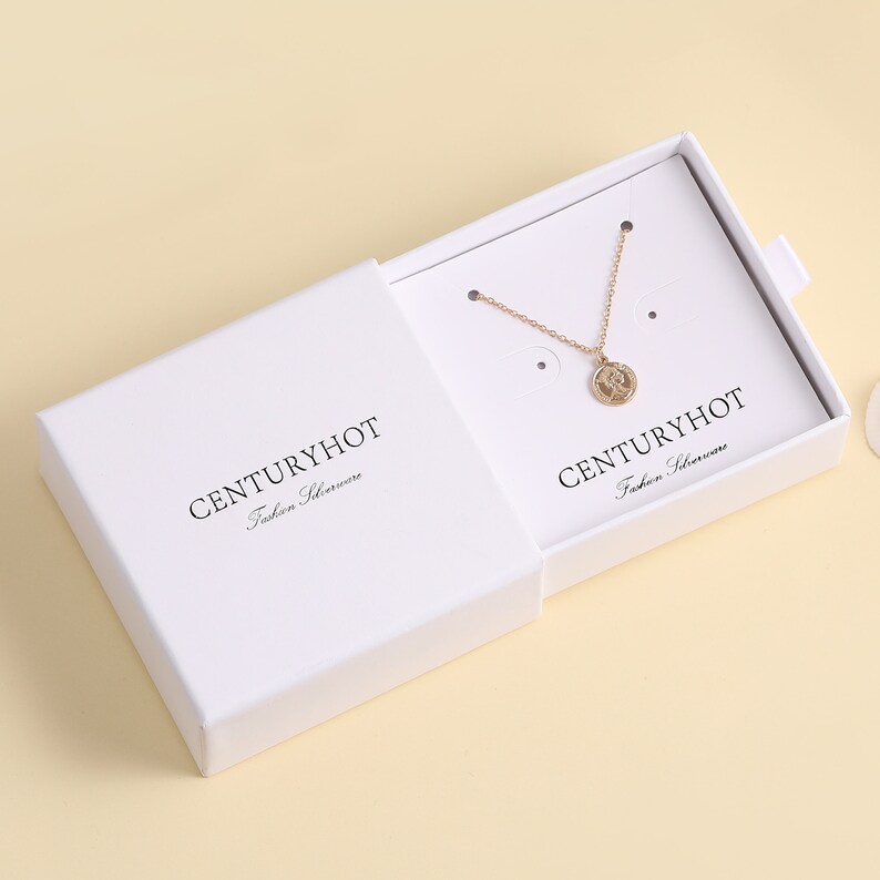 100pcs White Jewelry Packaging Card Custom Logo Personalized - Etsy