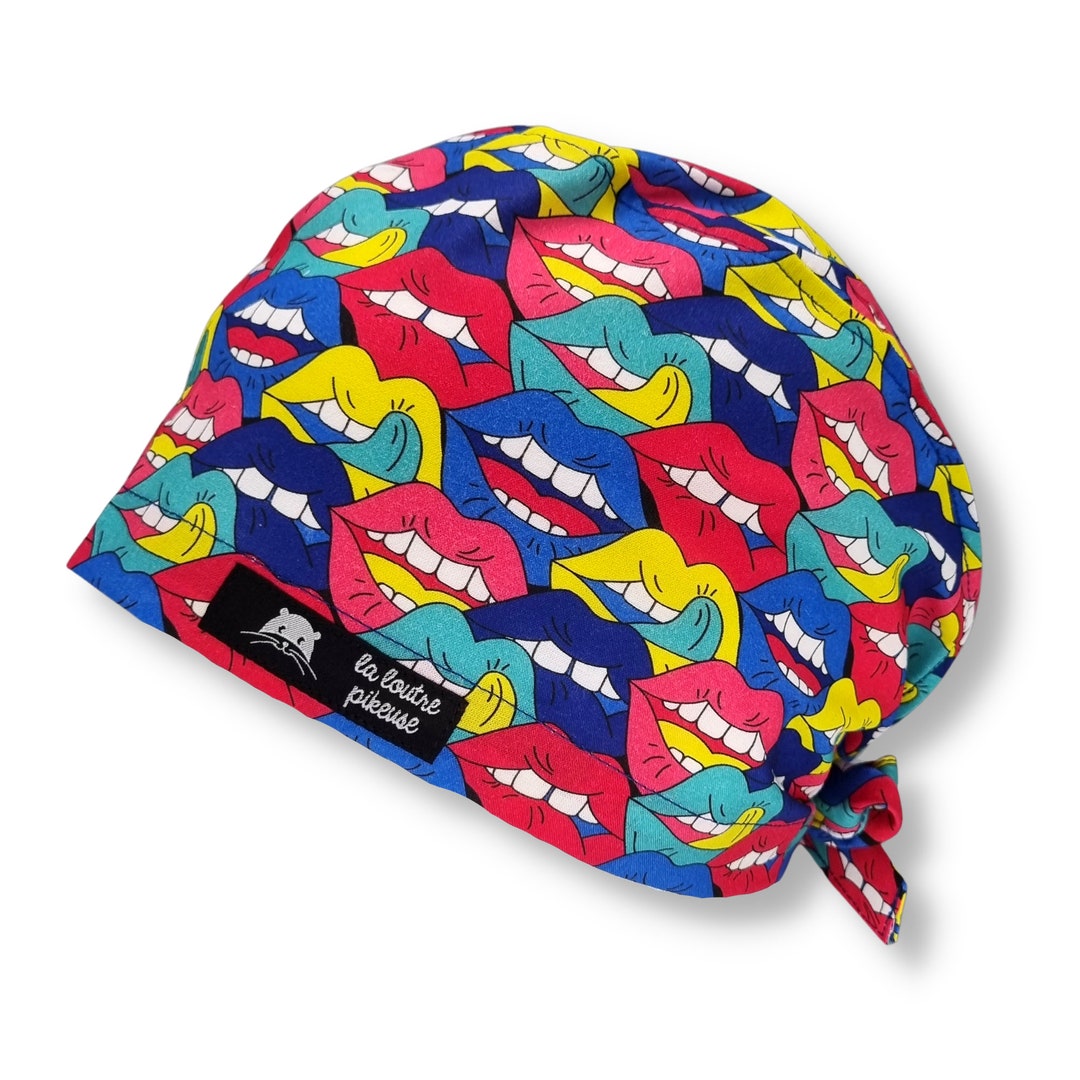 Surgery Block Cap Funky Mouth Covering Model, Nurse, Operating Room ...