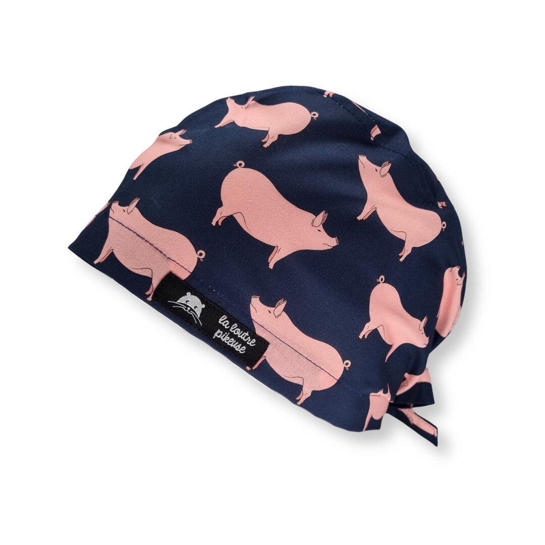 Surgical Block Cap Buddy Like a Pig Covering Model, Nurse, Operating ...
