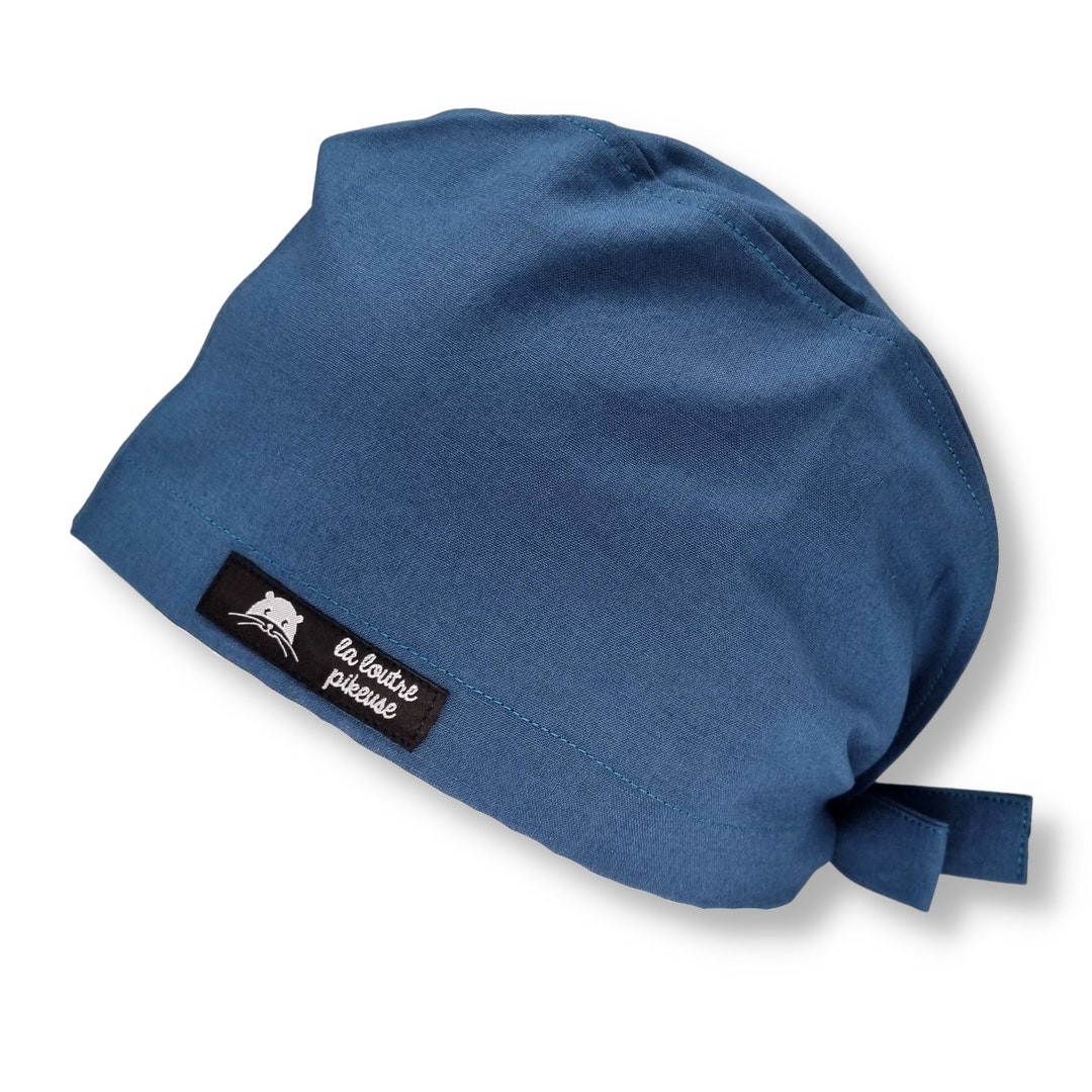 Surgery Block Cap Storm Blue Model Covering, Nurse, Operating Room ...