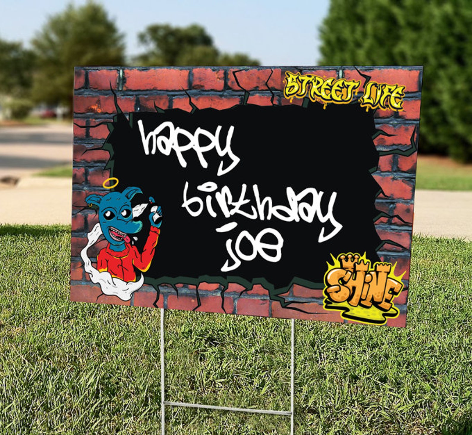Hip Hop Birthday Banner, Hip Hop Backdrop, Custom Vinyl Banner ...