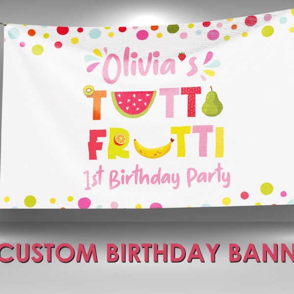 Fruit Banner - Etsy
