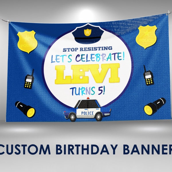 Police Birthday - Etsy