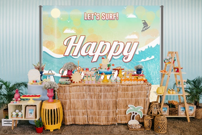 Birthday Party Banner Backdrop Trampoline Birthday Banner - Etsy