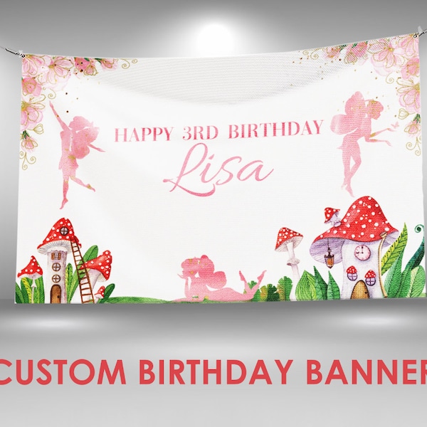 Fairy Banner - Etsy