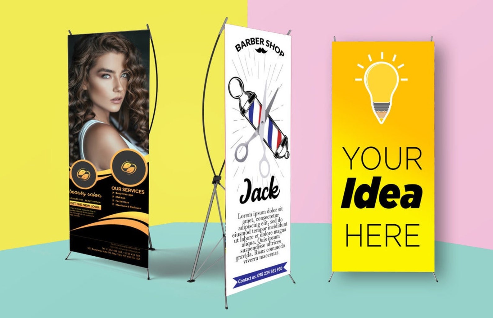 Best Quality Custom X-stand Banners Decoration Backdrop - Etsy