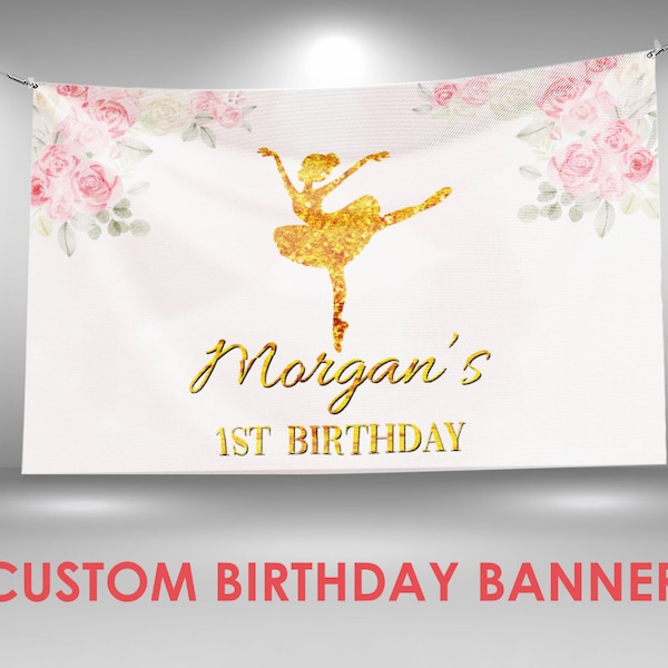 Ballet Banner - Etsy