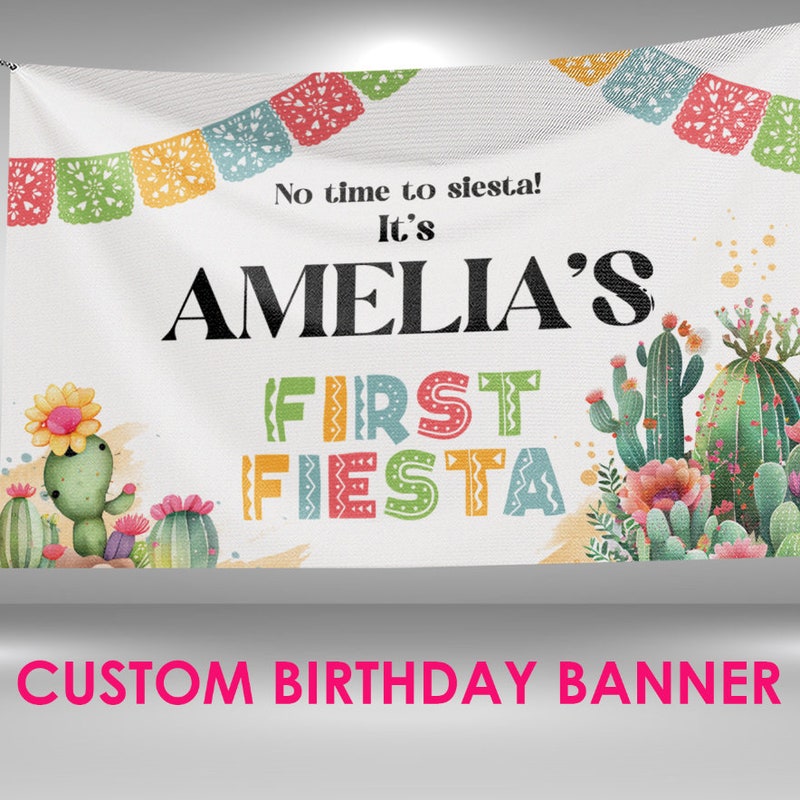 Fiesta Banner - Etsy