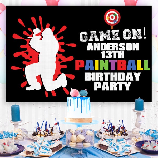 Paintball Party - Etsy