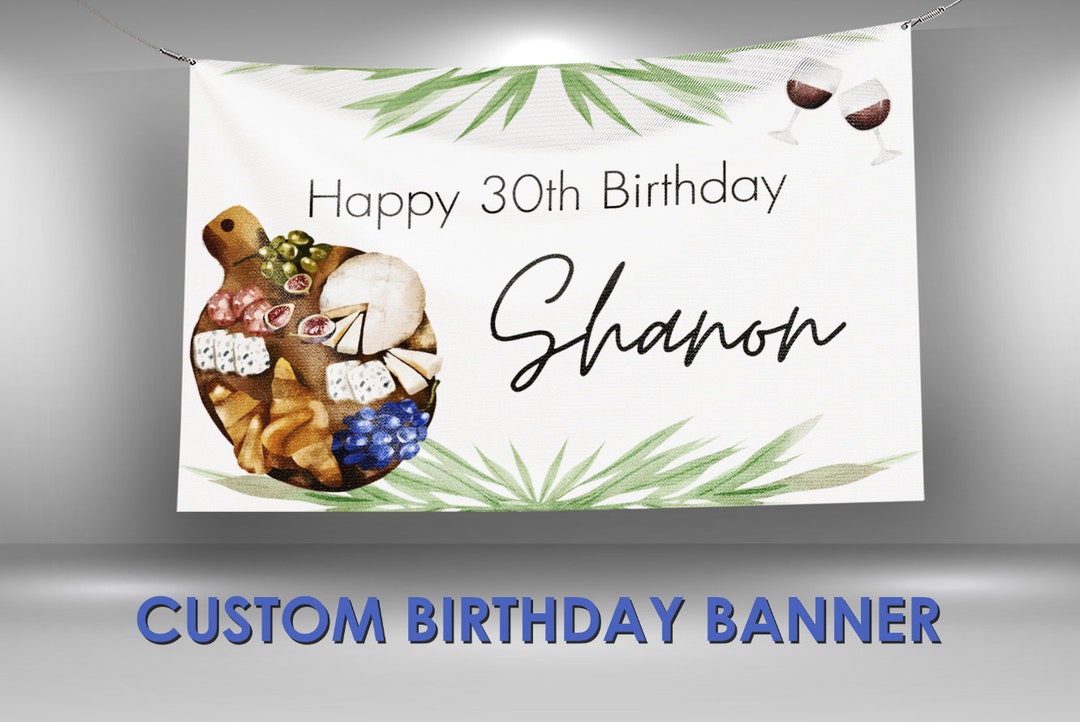 Picnic Birthday Banner, Picnic Party Decor Custom Vinyl Banner, Picnic ...