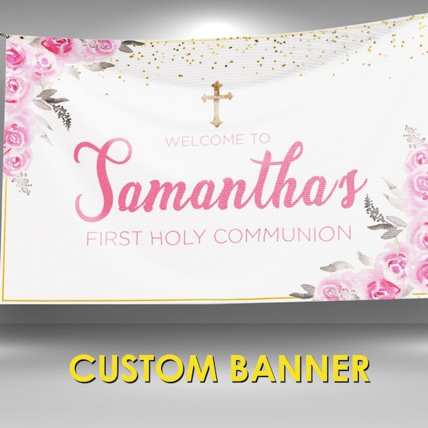 Communion Banner - Etsy