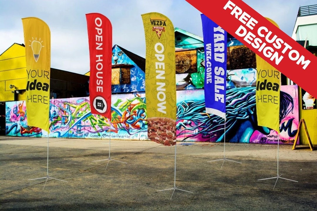 Feather Flag Banner, Advertising Flag, Personalized Flags, Business ...