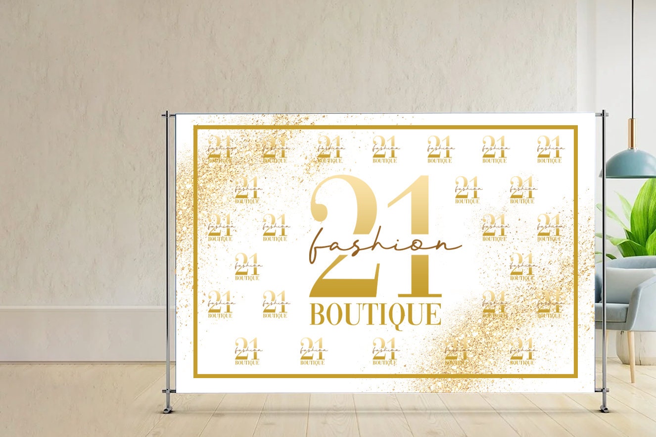 Custom Logo Backdrop, Event Photo Backdrop, Step and Repeat Business ...