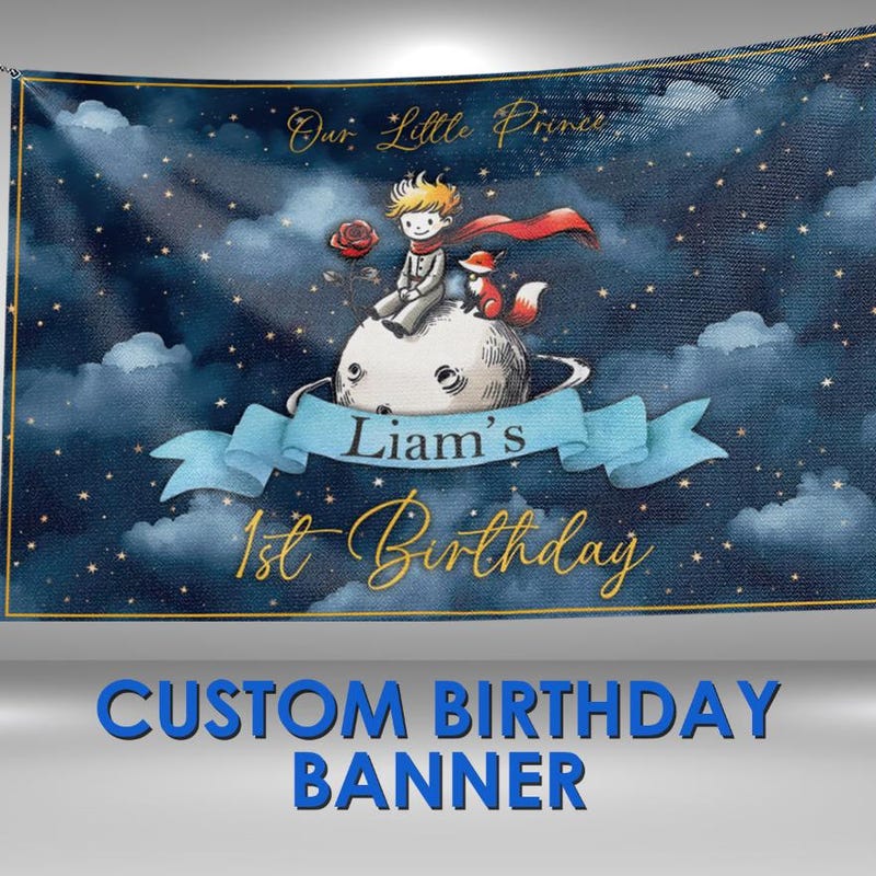 Little Prince Banner - Etsy