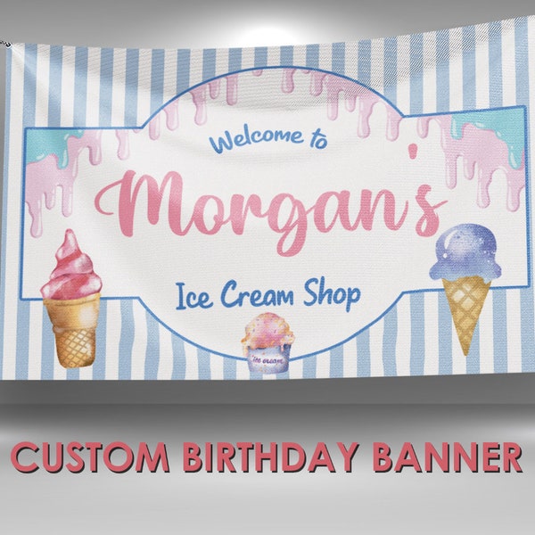 Ice Cream Party Decorations - Etsy