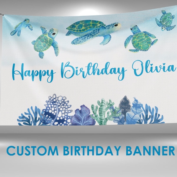 Sea Turtle Party - Etsy