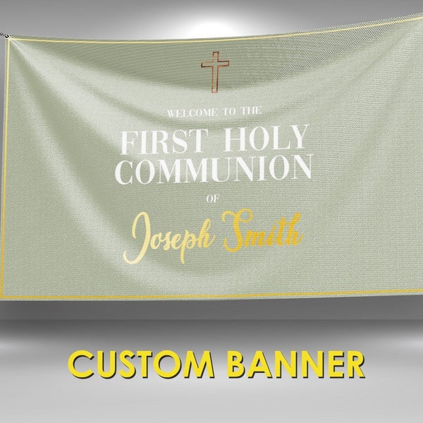 Communion Banner - Etsy