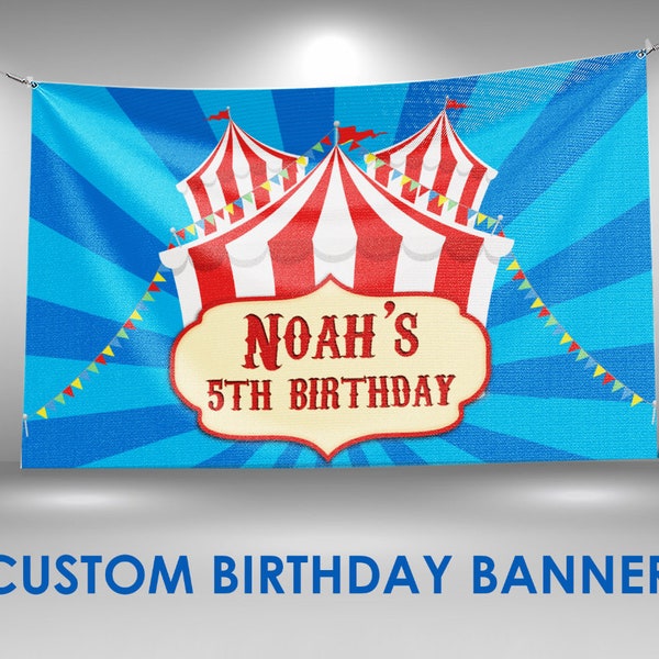 Carnival Theme Banner - Etsy