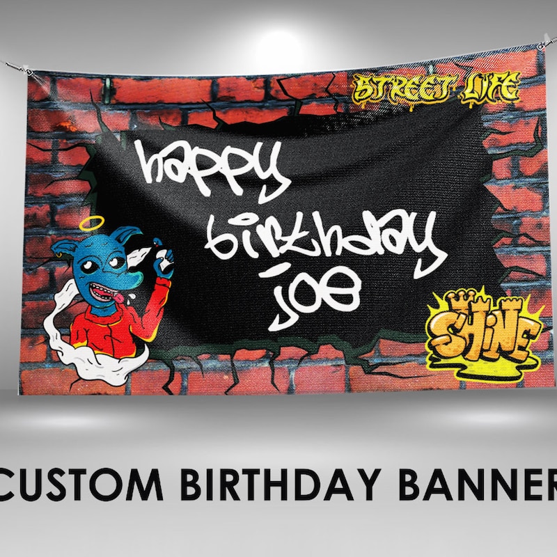 Hip Hop Backdrop - Etsy