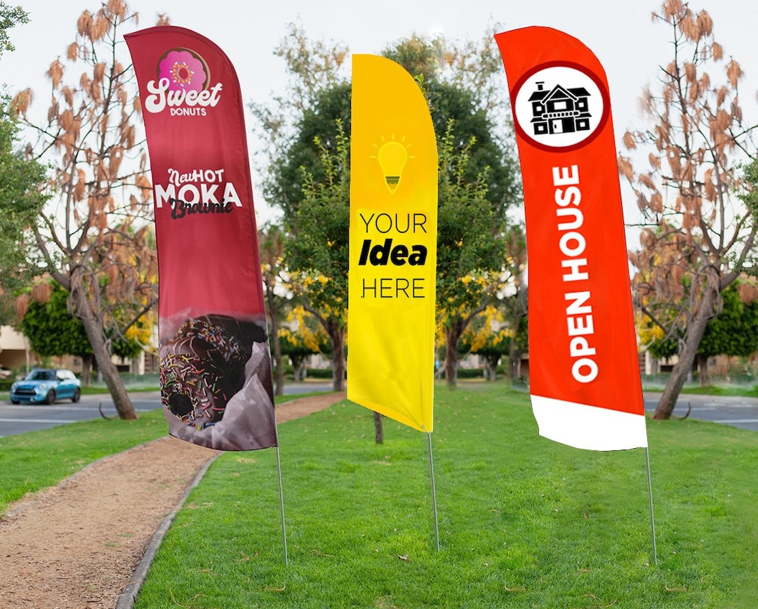 Feather Flag Banner, Advertising Flag, Personalized Flags, Business ...