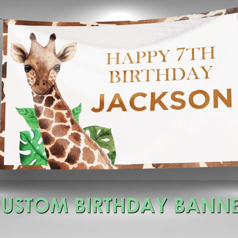 Giraffe Theme Party - Etsy