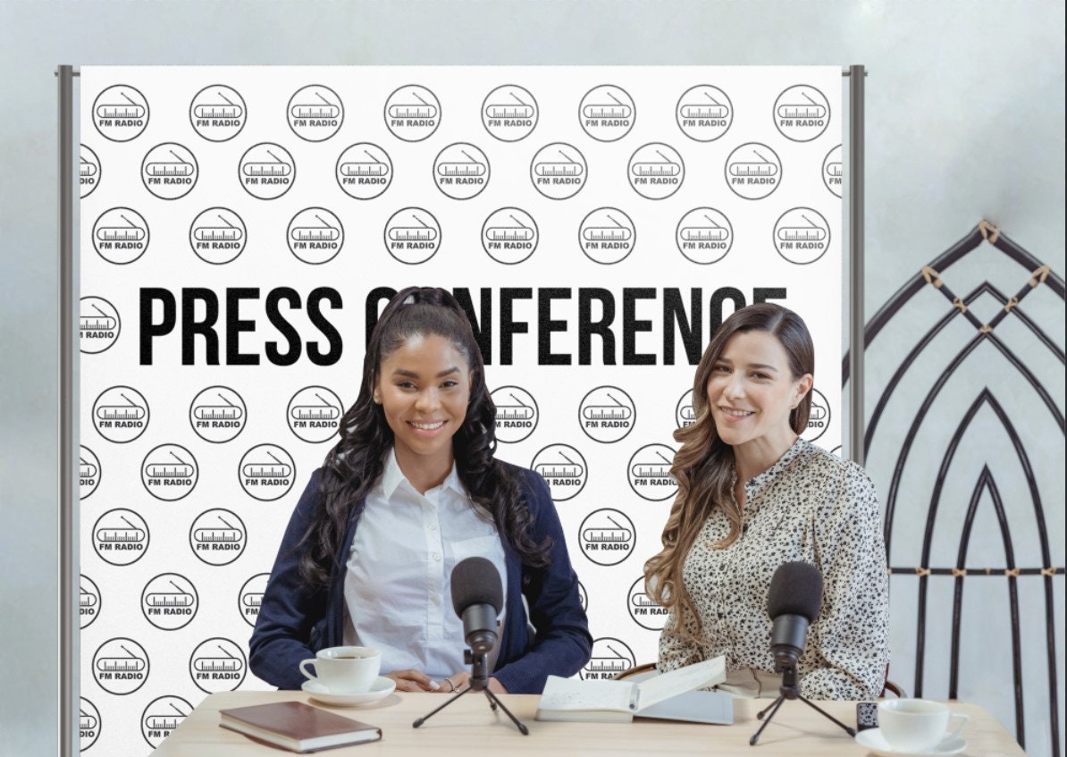 Custom Logo Backdrop Event Photo Backdrop Step and Repeat | Etsy