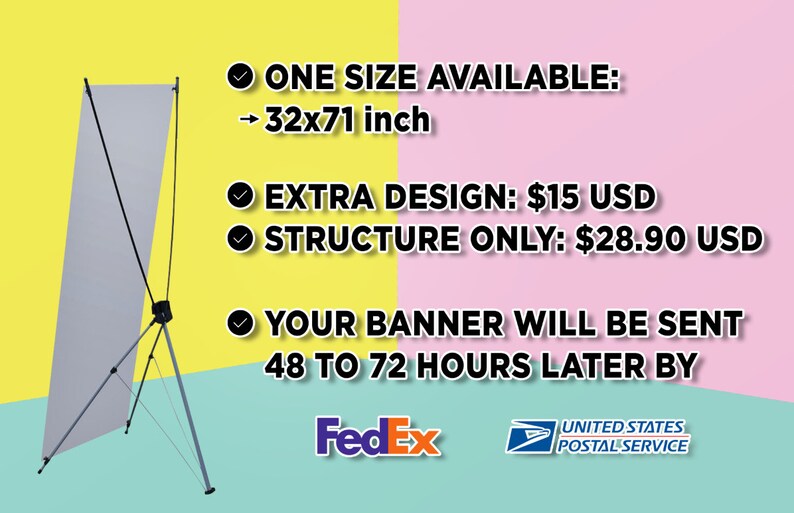 Best Quality Custom X-stand Banners Decoration Backdrop - Etsy