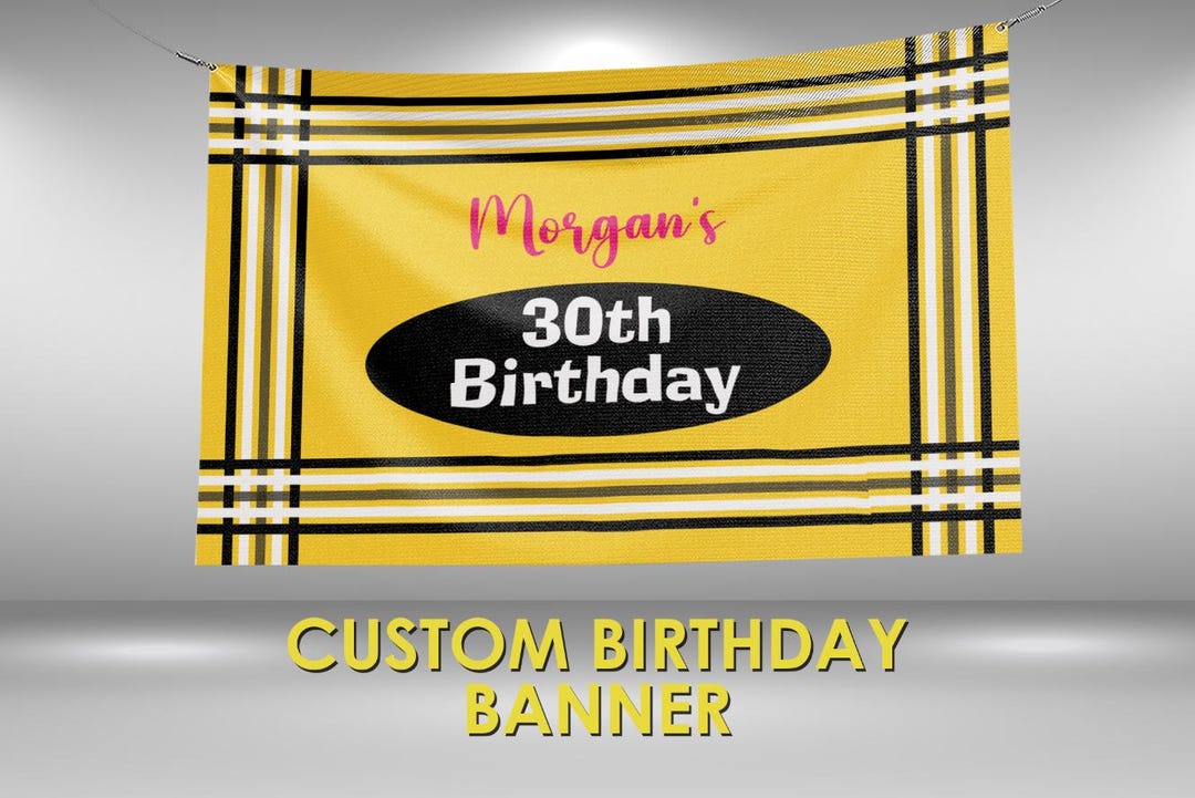Clueless Birthday Banner, Clueless Party Sign 90s Party Decorations ...