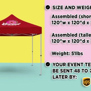 Custom Canopy Tent, Bakery Business Sign, Custom Pop up Canopy Bakery ...