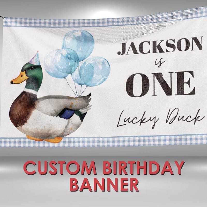 Duck Banner - Etsy