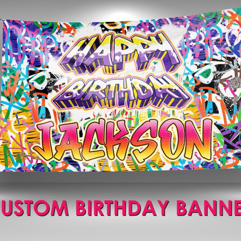 Graffiti Party Decorations - Etsy