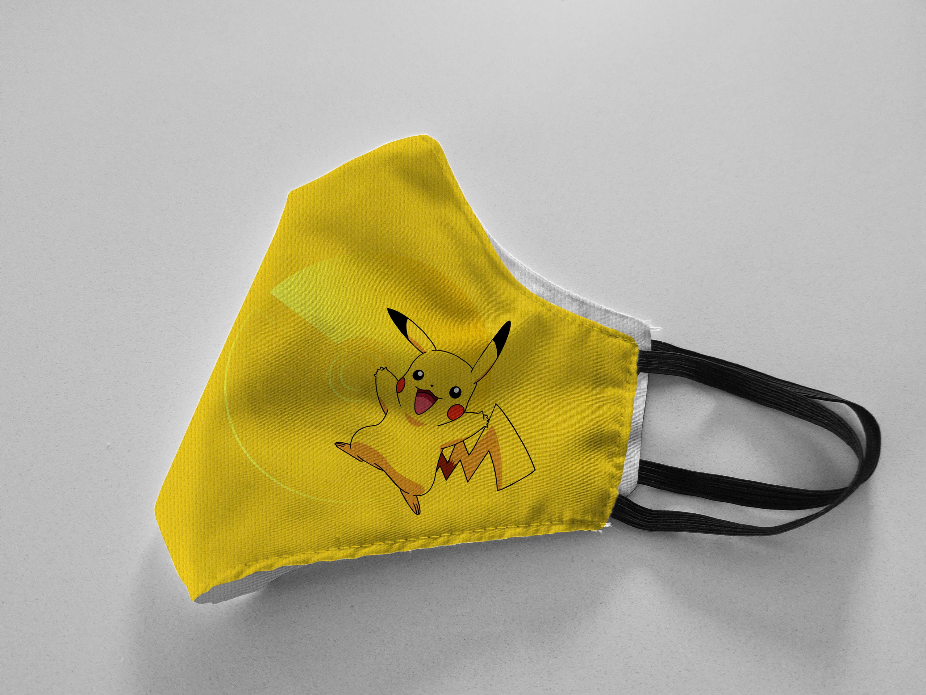 Pikachu Face Mask | Etsy
