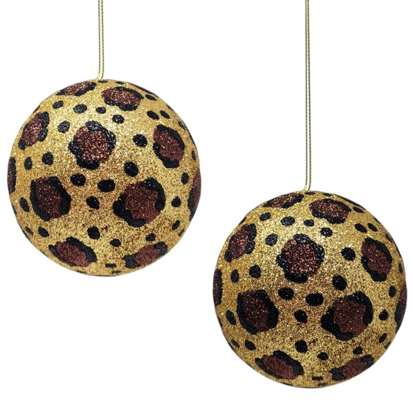 Leopard Christmas Tree Ornaments - Etsy