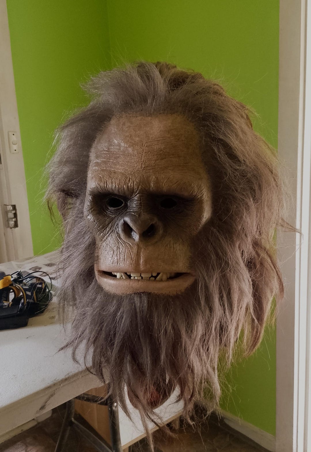 Bigfoot, Sasquatch, Skunk Ape, Yowie Mask Realistic Cosplay Halloween ...