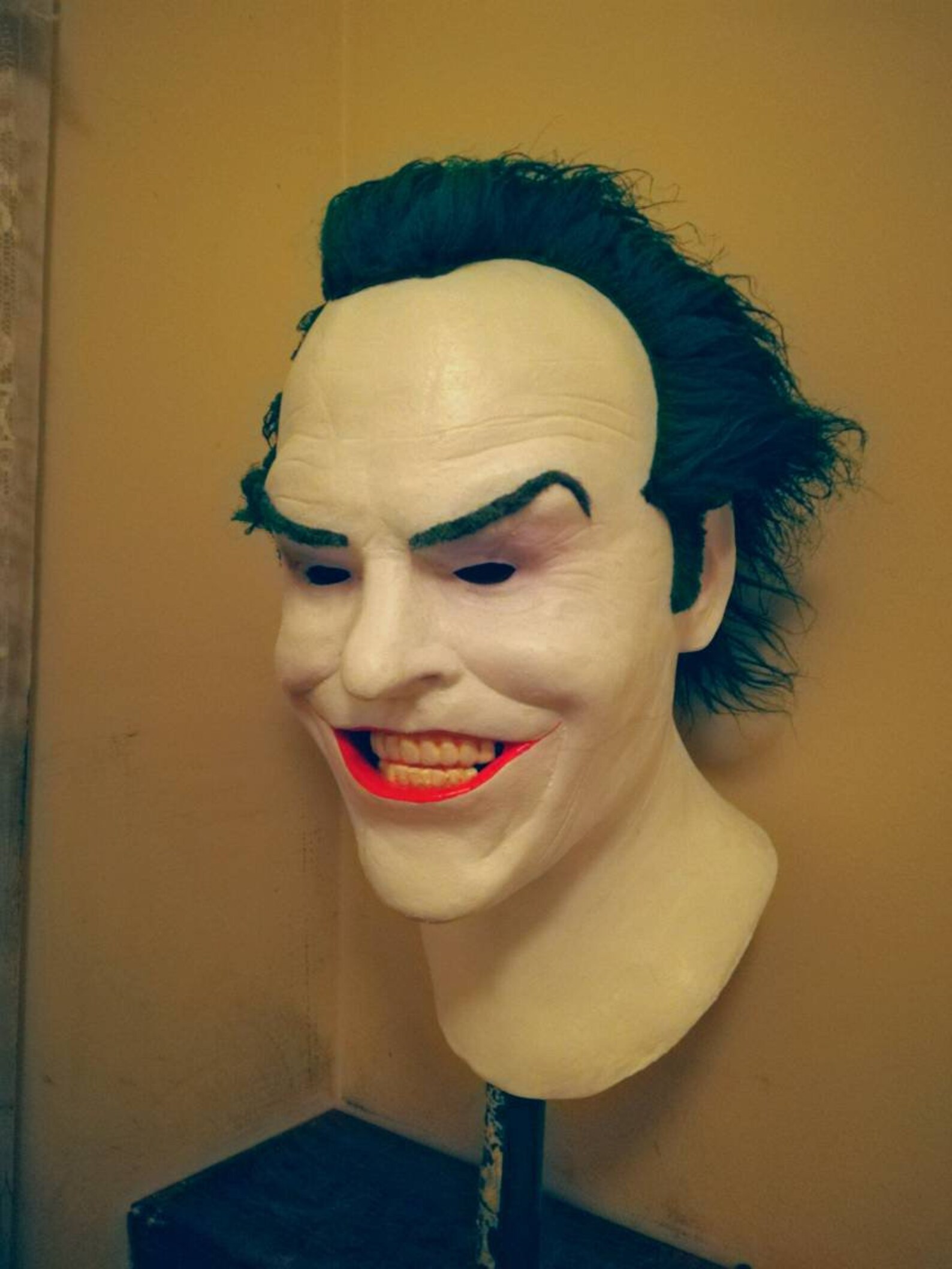 Joker Jack Nicholson Latex Mask Movie Memorabilia Halloween - Etsy