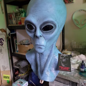 Alien Full Head Mask - Etsy