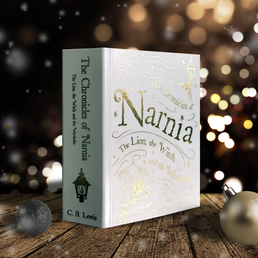 The Chronicles of Narnia | 3D Book Cover Christmas Card - Etsy