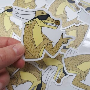 Cool Qibli Sticker Wings of Fire Design Sandwing Dragon - Etsy