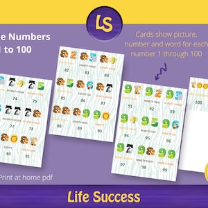 Teach Numbers 1 to 100 With This Educational Play Printable Kit ...