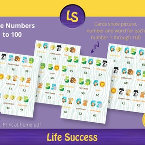 Teach Numbers 1 to 100 With This Educational Play Printable Kit ...