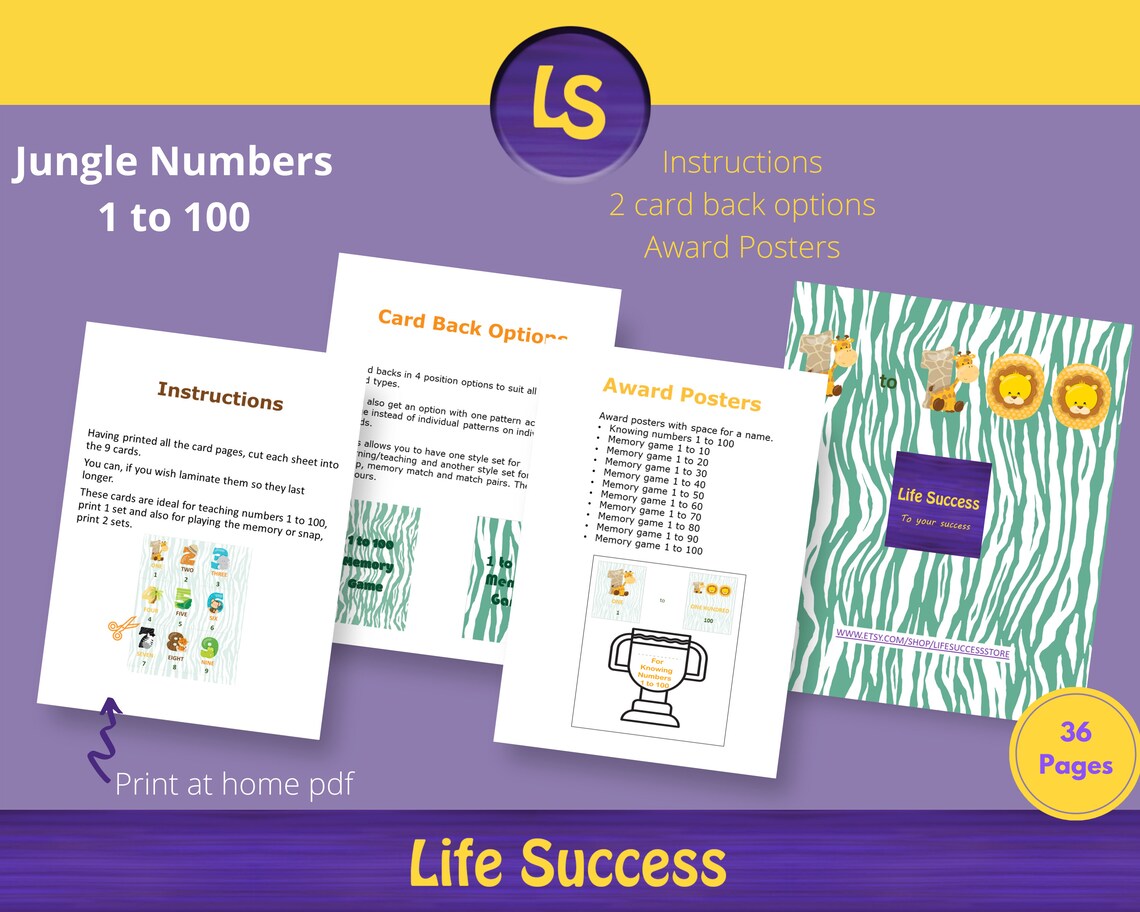 Teach Numbers 1 to 100 With This Educational Play Printable Kit ...